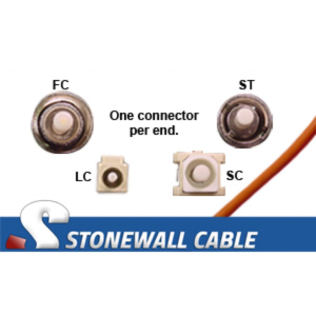 OM2 Multimode 50/125 Simplex Fiber Cable - Stonewall Cable