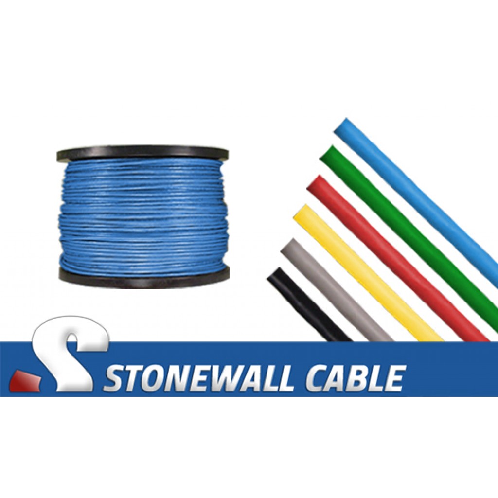 Cat5 Shielded 4 Pair PVC Solid Bulk Cable - Stonewall Cable