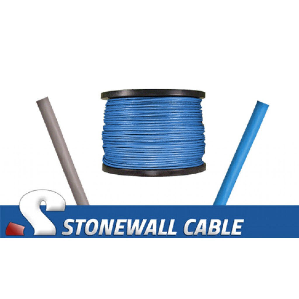Cat5 Shielded 4 Pair Plenum Solid Bulk - Stonewall Cable