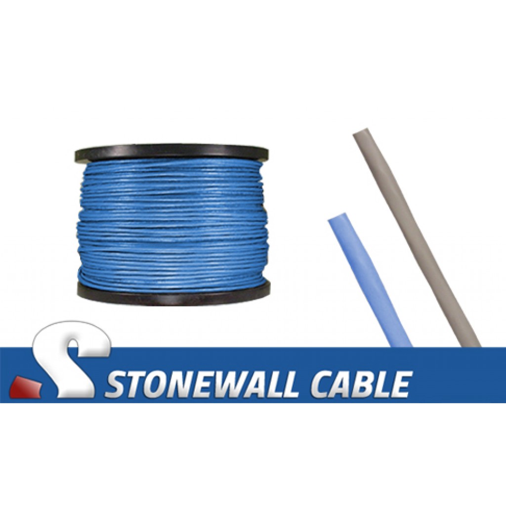 Cat6 Shielded 4 Pair PVC Solid Bulk - Stonewall Cable