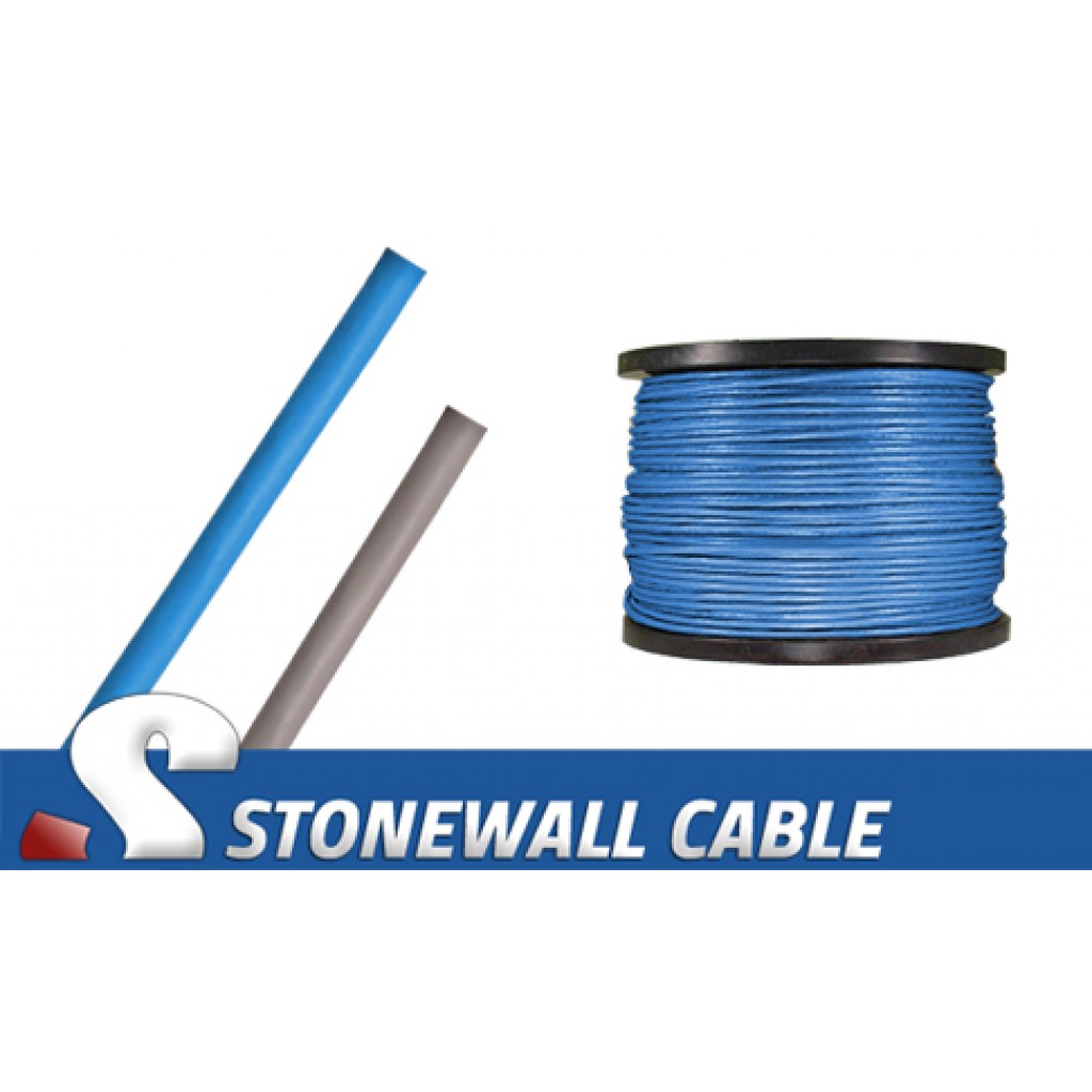 Cat5e Shielded 4 Pair Plenum Solid Bulk - Stonewall Cable