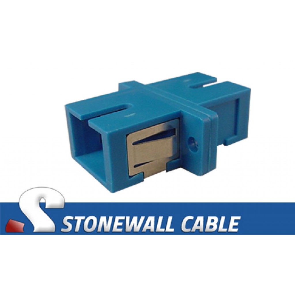 SC to SC Simplex Fiber Optic Coupler - Stonewall Cable