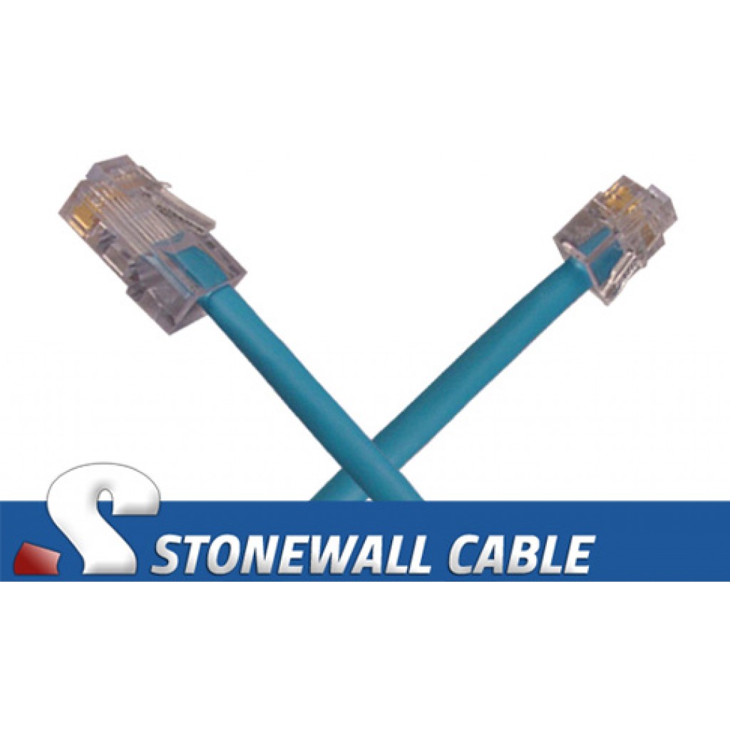 DEC Server [MMJ-6] to DEC Server [RJ45] Cable - Stonewall Cable