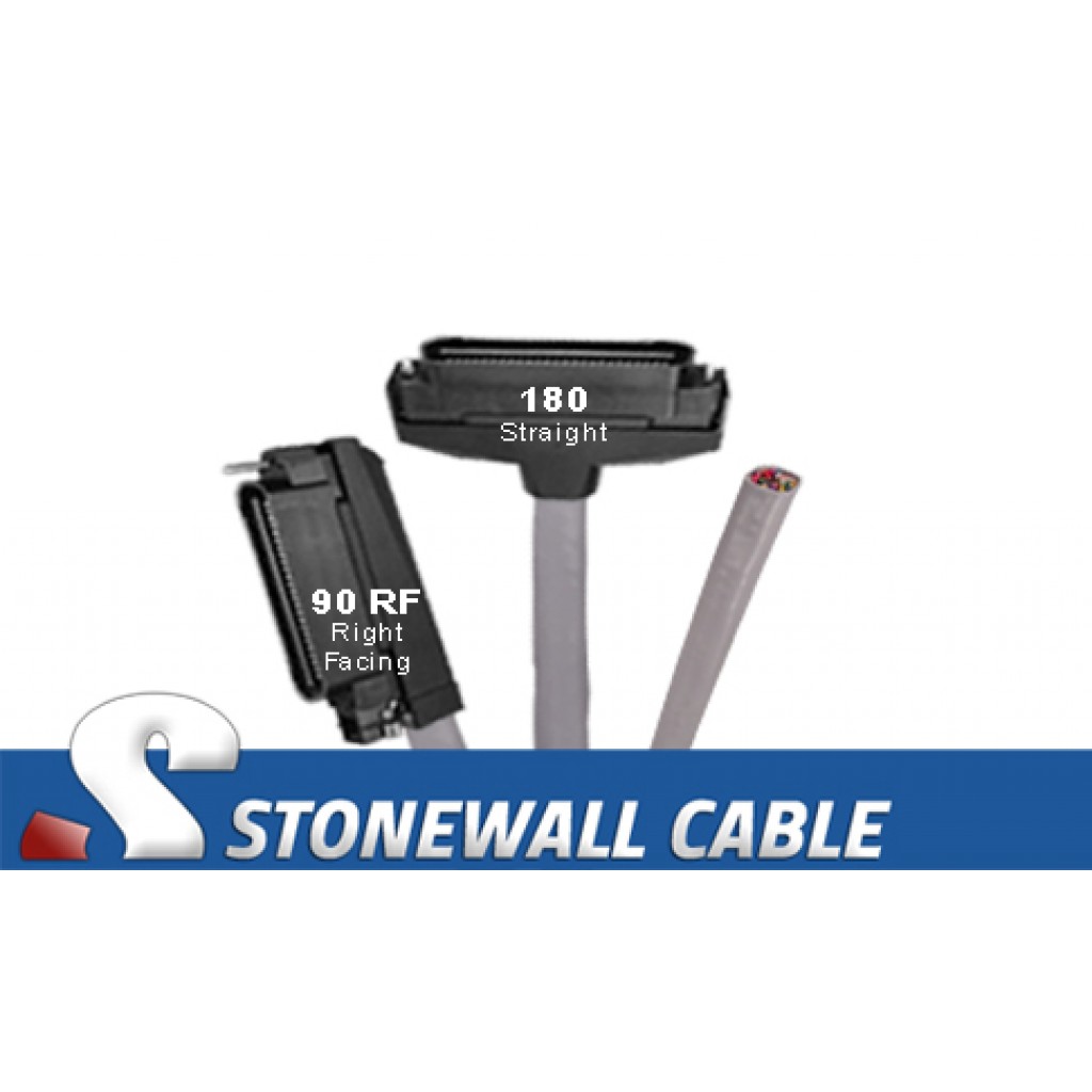 RJ21 Cable - Category 5e Telco 50 Male / Blunt - Stonewall Cable
