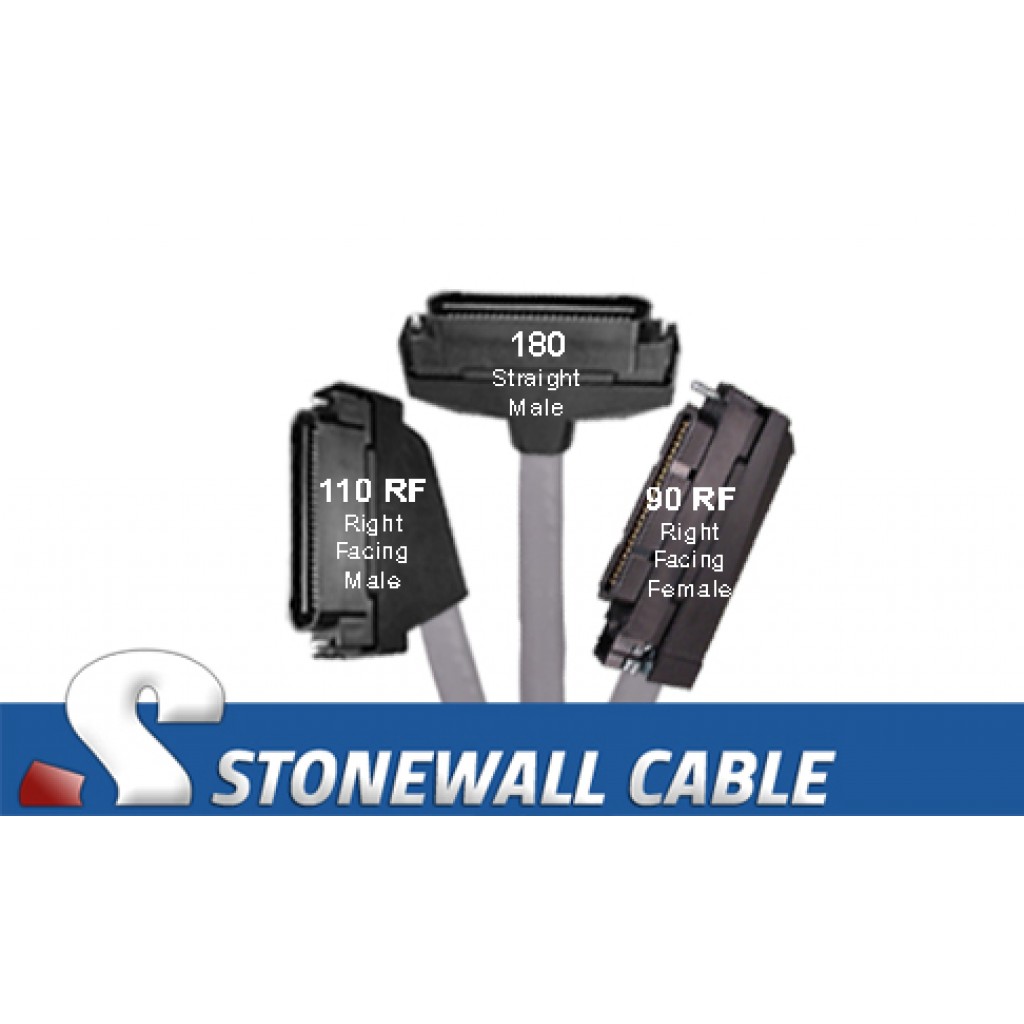 RJ21 Cable - Category 5e Telco 50 Male / Telco 50 Female - Stonewall Cable