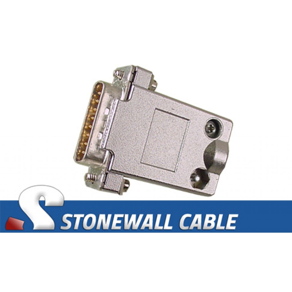 DB15M X.21 Loopback Plug - Stonewall Cable