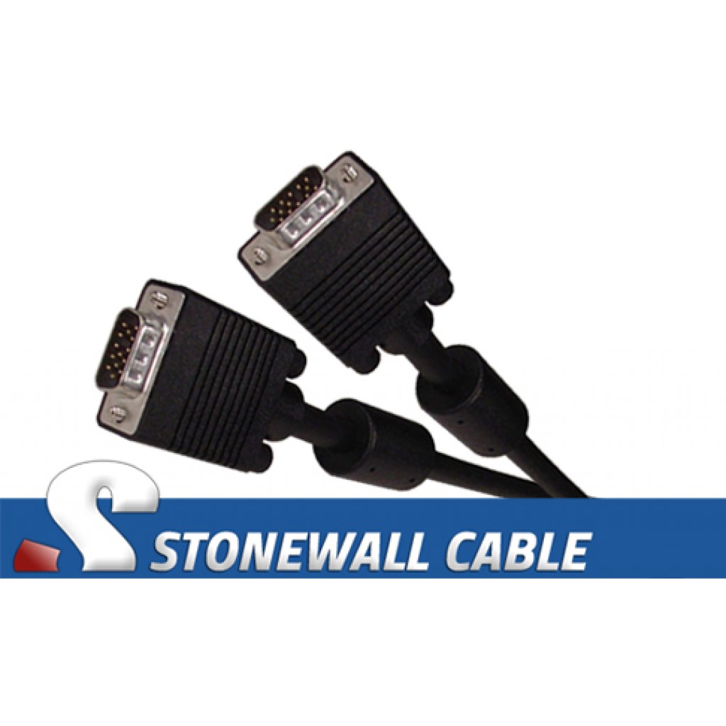 Premium VGA Cable 6' - Stonewall Cable