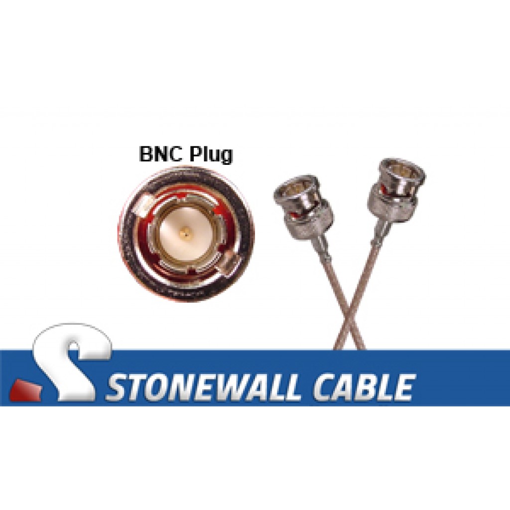 RG179 Coax Cable BNC Plug / BNC Plug - Stonewall Cable