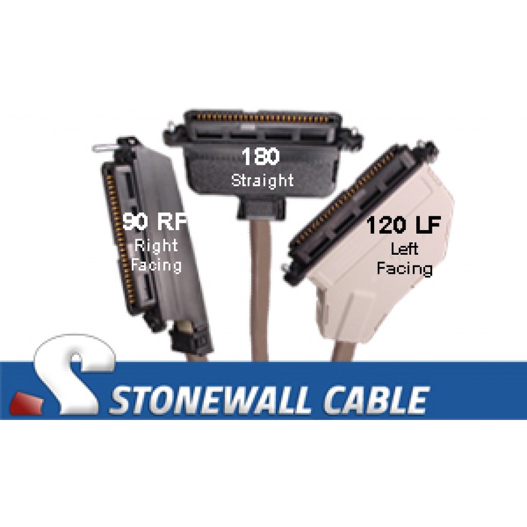 RJ21 Cable - Category 3 Telco 50 Female / Telco 50 Female - Stonewall Cable