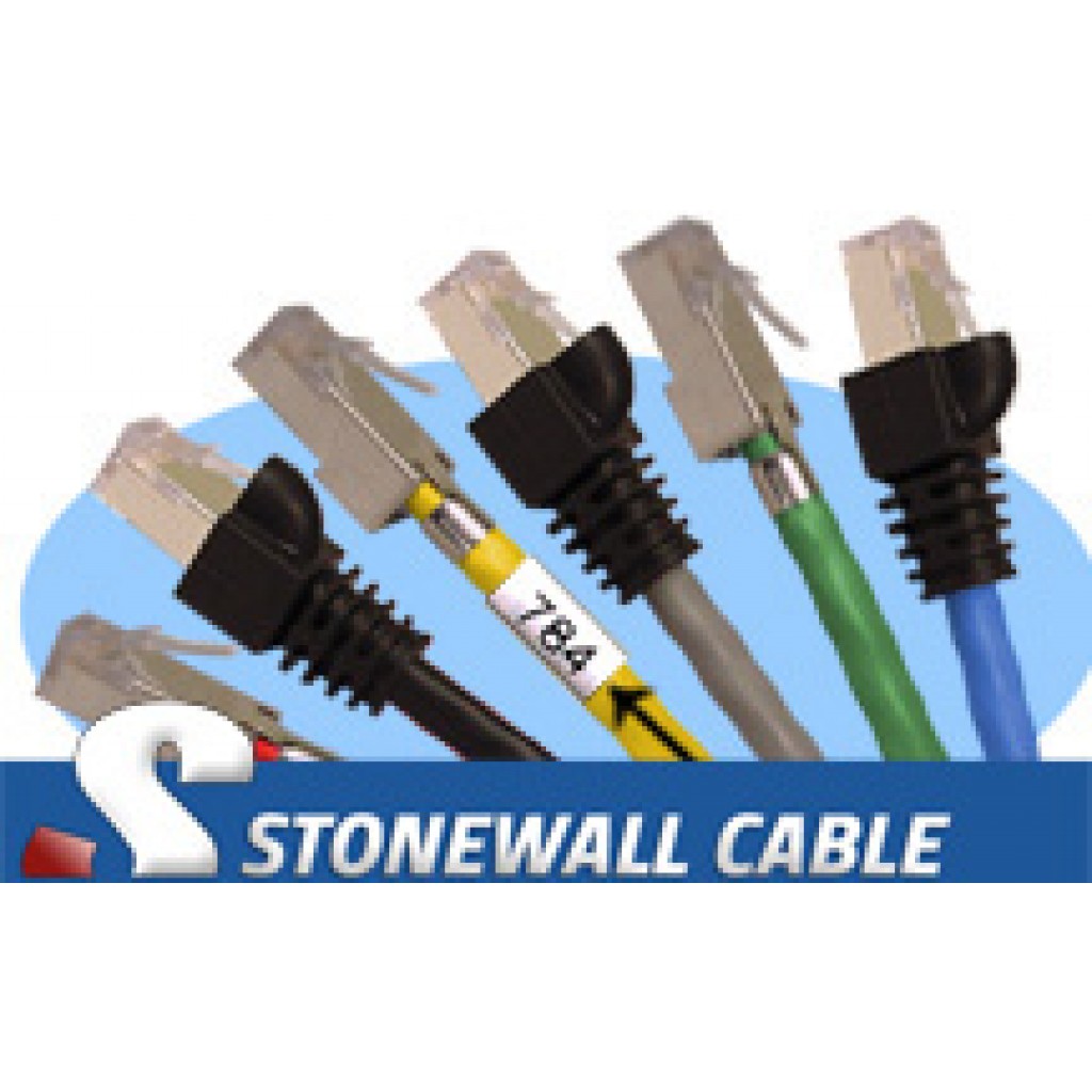Cat5e Shielded Solid Patch Cable - Stonewall Cable