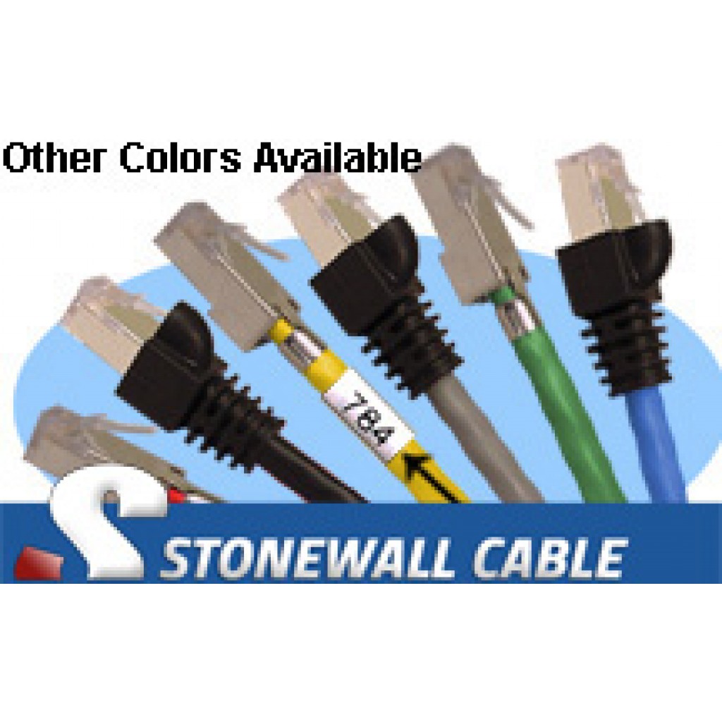 Cat5 Shielded Stranded Crossover Patch Cable - Stonewall Cable