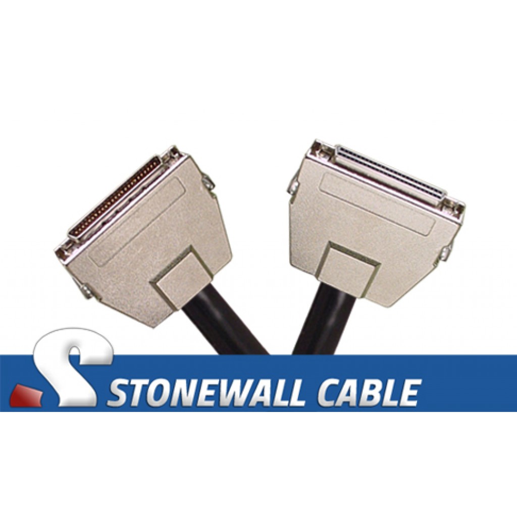 SCSI 2 / SCSI 2 Cable [Micro-D50M/Micro-D50F] - Stonewall Cable