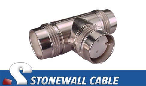 Twinax [FFF] "T" Connector - Stonewall Cable