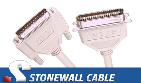 PC Parallel Printer Cable - 3' - Stonewall Cable
