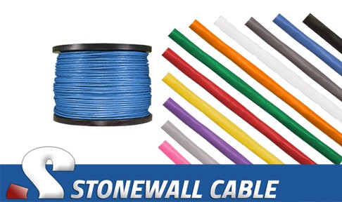 Cat5e 4 Pair PVC Stranded Bulk Cable - Stonewall Cable