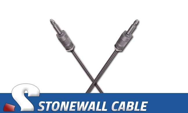 3.5mm Mini-Plug Cable - 1 Meter - Stonewall Cable