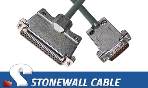 KIV-7 Black to X.21 DCE - Stonewall Cable