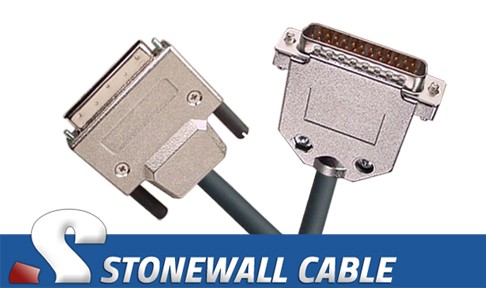 KIV-7M Red to RS-530 DTE (DB25M) - Stonewall Cable