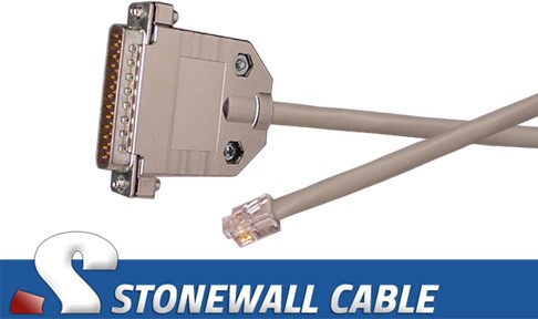 HP 9000 to DEC VT-420 Console Cable - Stonewall Cable