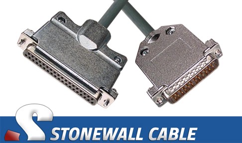 KIV-7 Black to RS-232 DCE - Stonewall Cable