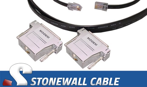 Cisco Console Port DB25M to Modem; Cable and Connector Kit - Stonewall ...
