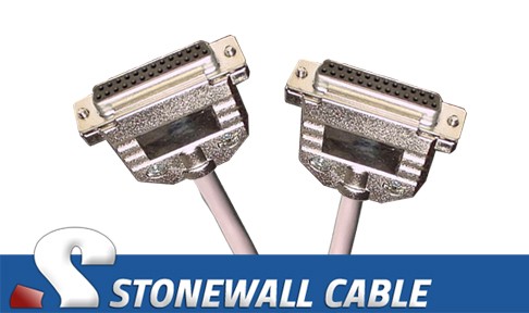 Cisco AUX Port Cable to DTE (DB25F) - Stonewall Cable