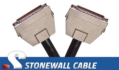 SCSI 2 / SCSI 2 Cable [Micro-D50M/Micro-D50M] - Stonewall Cable
