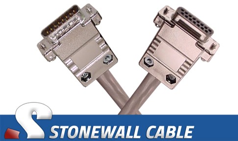 T1 Cable DB15MF Crossover Cable - Stonewall Cable