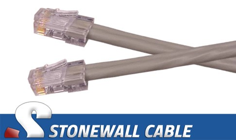 T1 RJ48S / RJ48S Crossover Cable - Stonewall Cable