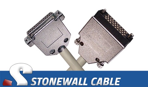 RS-530 to V.35 Adapter Cable [DB25F/V.35F] - Stonewall Cable