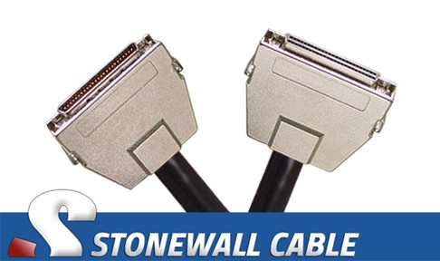 SCSI 2 / SCSI 2 Cable [Micro-D50M/Micro-D50F] - Stonewall Cable