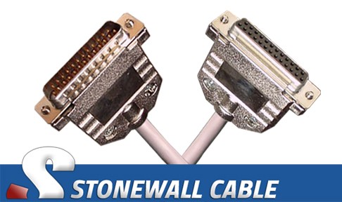Custom Straight-thru Cable DB25MF - Stonewall Cable