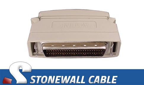 Active SCSI Terminator [Micro-D50M] - Stonewall Cable